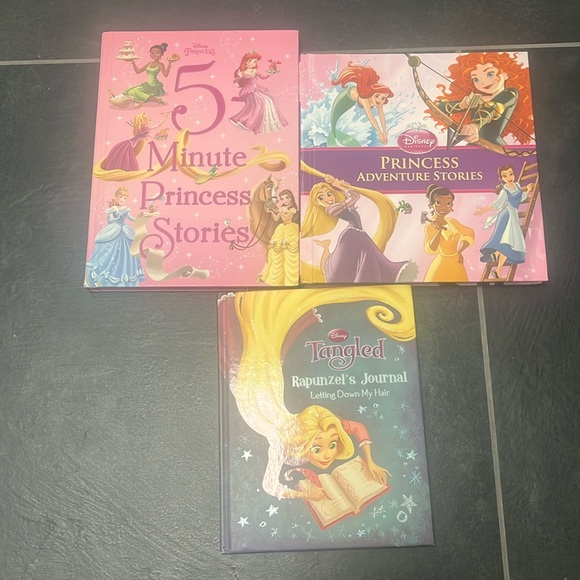 Disney | Other | Disney Princess Books Set Of 3 | Poshmark